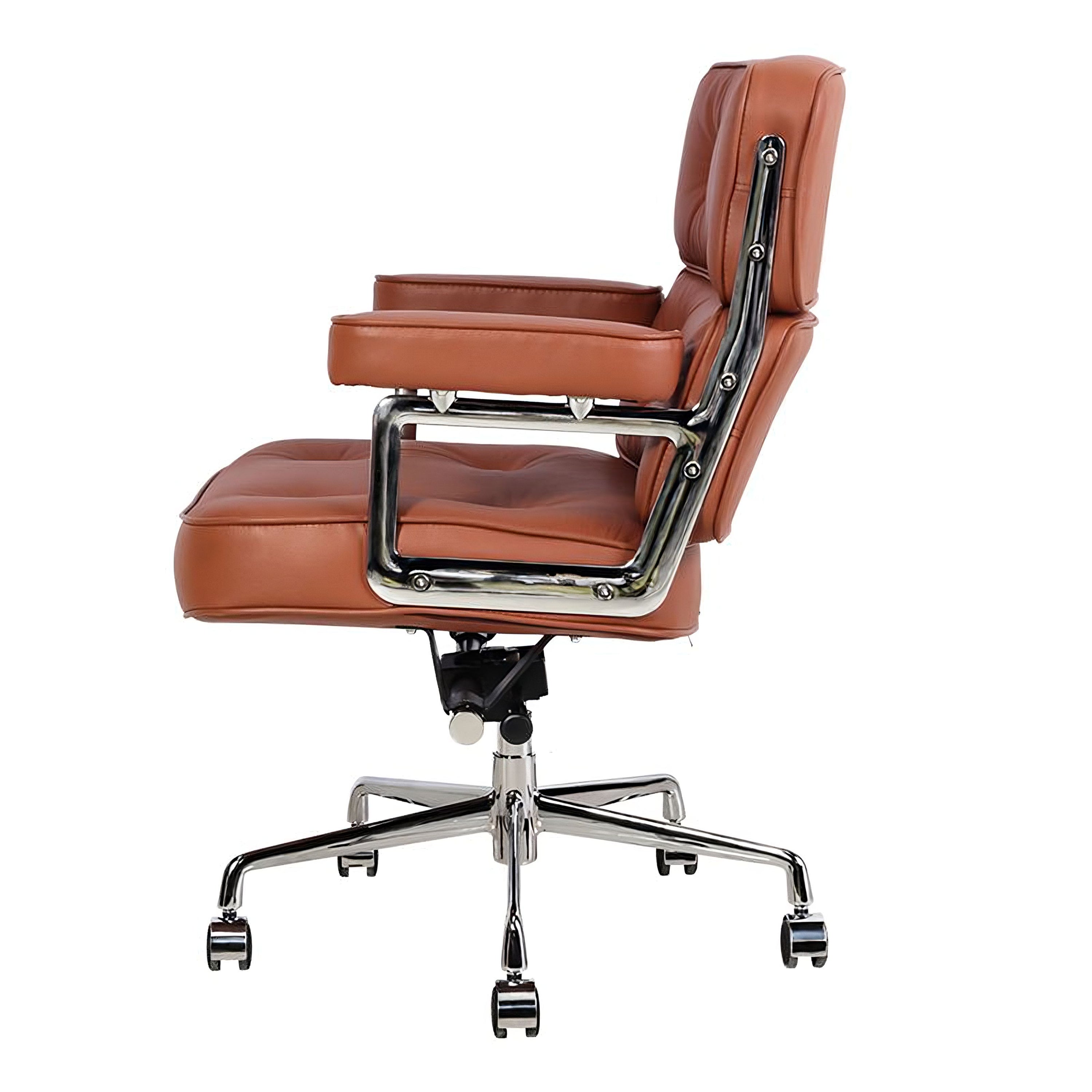 Charles and Ray Eames Time-Life Executive Office Chair, Full-Grain Lea
